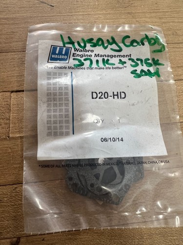 D20-HD WALBRO CARBURETOR KIT | eBay