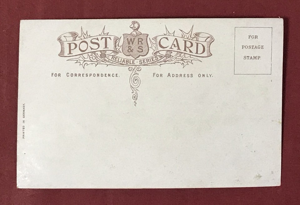 Old Postcard Germany RELIABLE SERIES Glasgow University #34119 | eBay