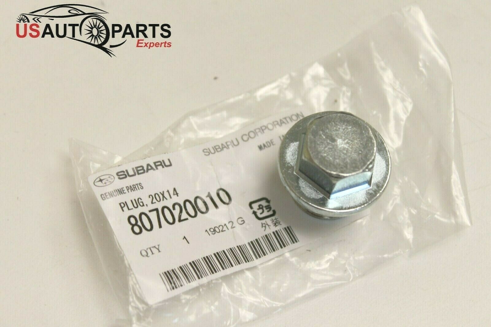 OEM Subaru - Engine Oil Pan Drain Plug Legacy Impreza Forester 85-18 ...