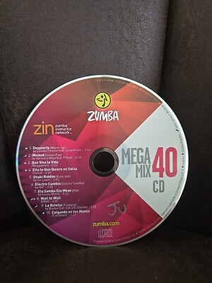 Zumba Mega Mix 40 CD | eBay