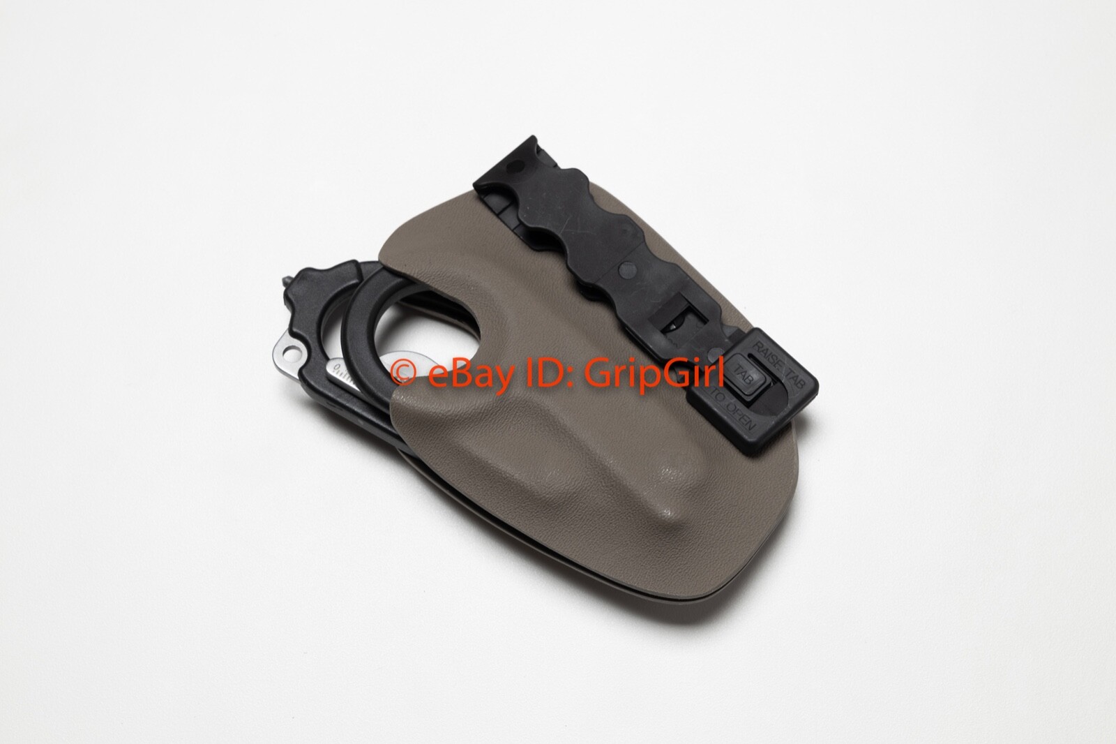 Custom Kydex FDE-F Holster for Folded Leatherman Raptor Trauma Shears ...