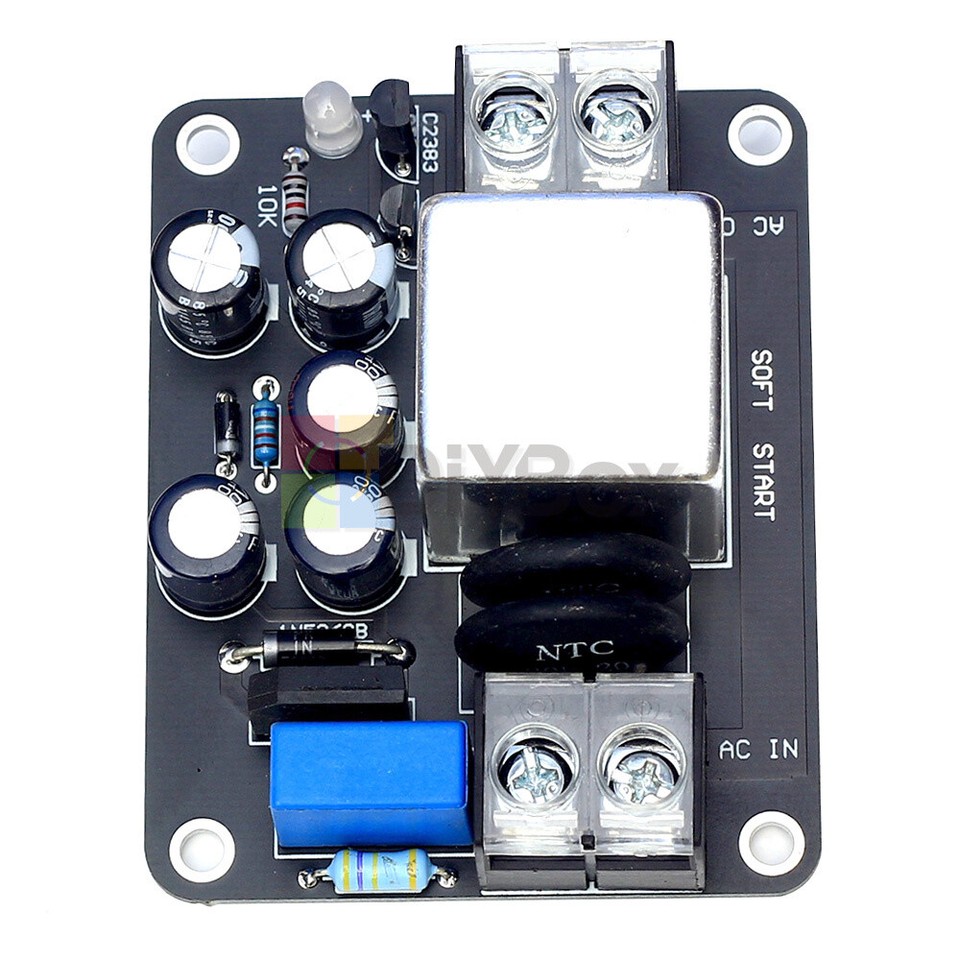 100A 2400W AC150-280 High-Power Soft Start Power Board For Class A Amplifier Amp | eBay