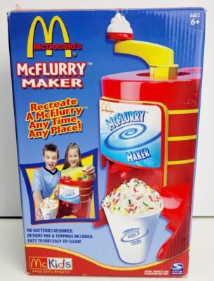 McDonalds McFlurry Maker 2003 Vintage Ice Cream Dessert EUC Complete no ...
