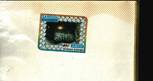 NICE AUSTRALIA SANDVIK-EIMCO COAL MINING STICKERS # 1845 | eBay