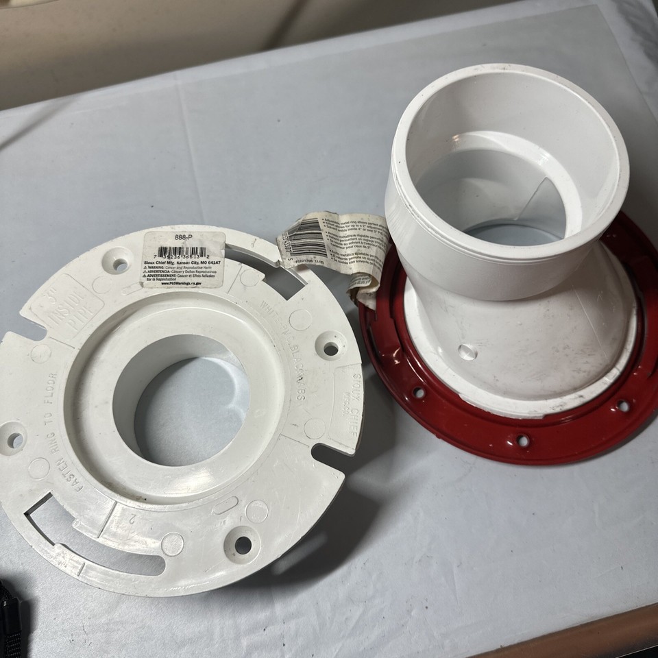 Oatey 43501 Toilet Flange, Floor, Offset | eBay