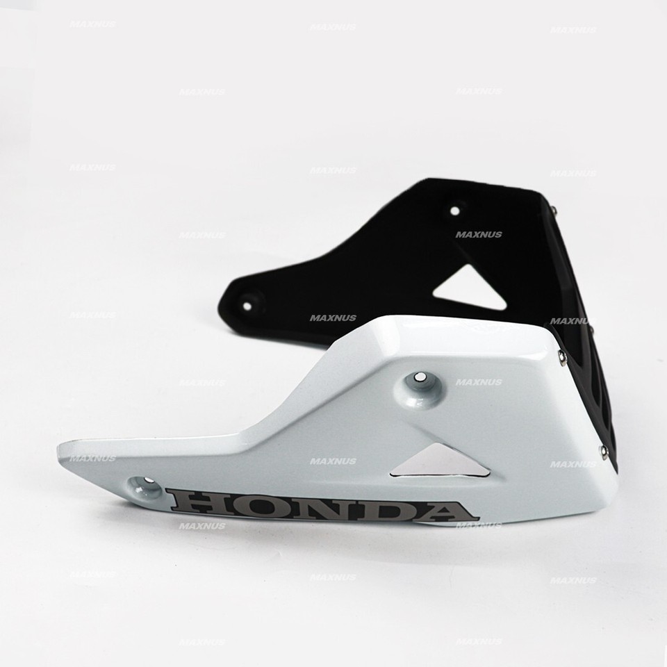 WHITE BELLY PAN UNDER CRANK FAIRING GUARD COVER FIT FOR HONDA GROM 125 ...