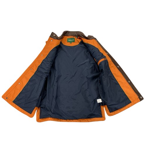Orvis Mens Route 7 RT7 Quilted Vest Size M Russett Orange Outdoor ...