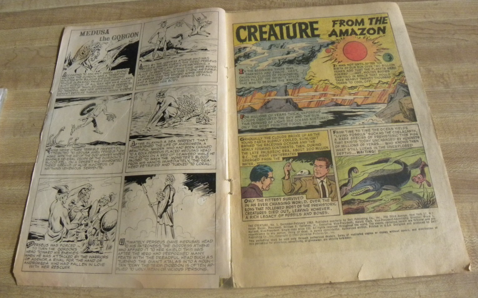 DELL The Creature From The Black Lagoon 1 Comic 1st print | eBay