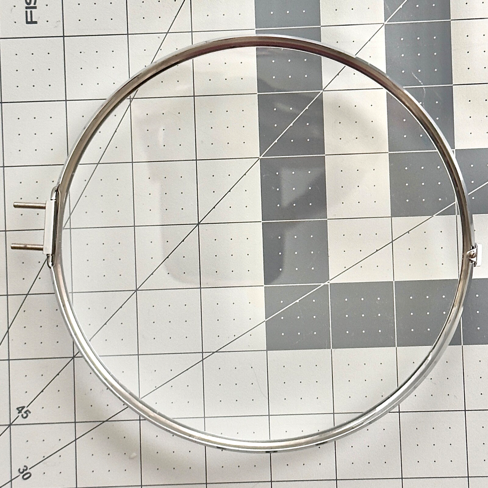 Clock Bezel And Convex Glass Silver Tone | eBay