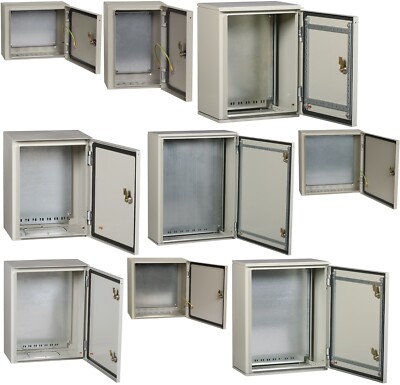 Schaltschrank mit Erdungsband Leergehäuse IP54 IP65 (Höhe_Breite_Tiefe ...