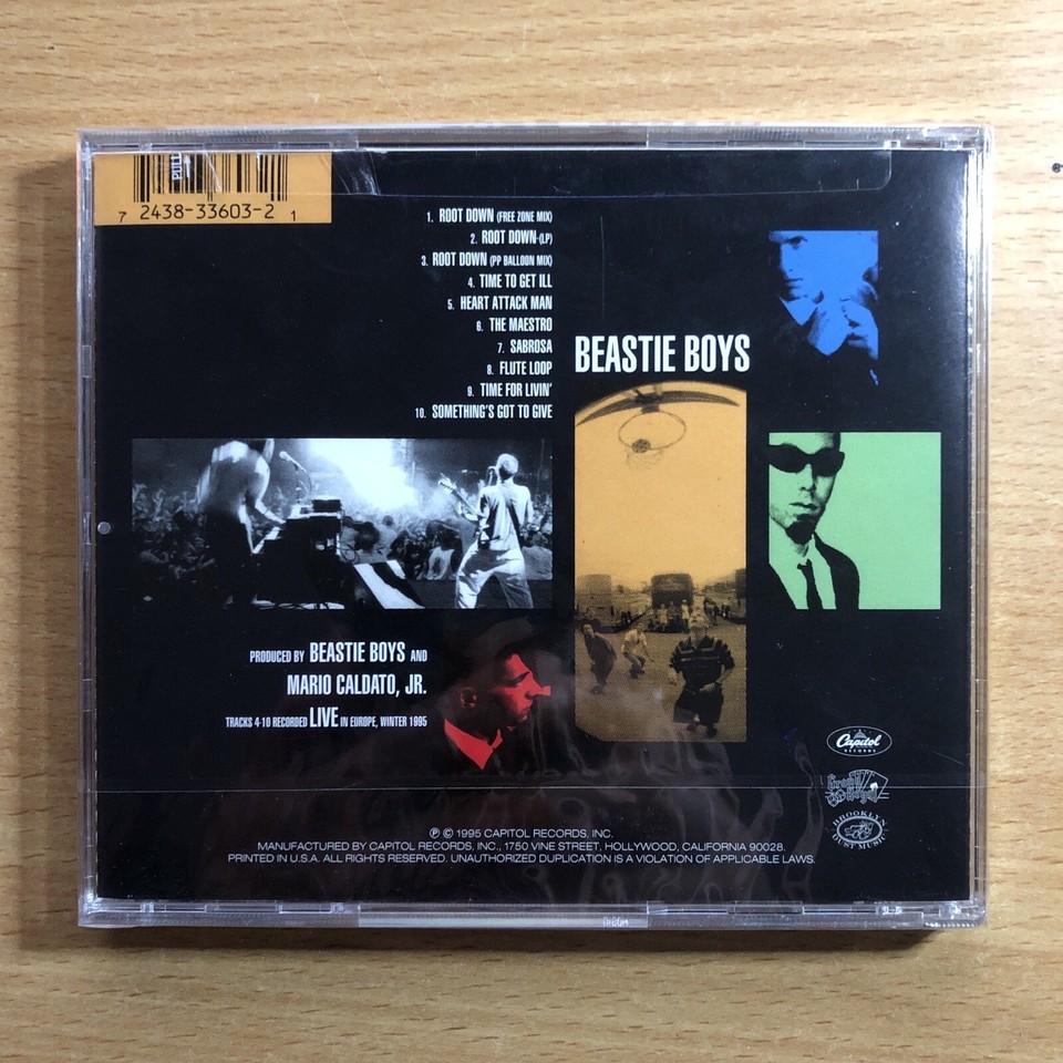 Beastie Boys - Root Down EP (Brand NEW Sealed CD, Capitol Records ...