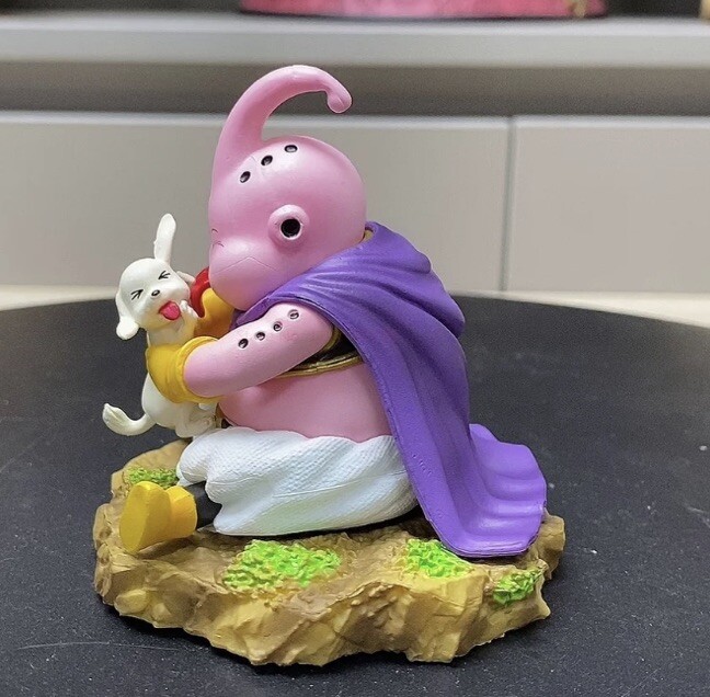 Dragon Ball Z Anime Figure | Majin Buu with Dog | Dog Lover Figurine | eBay