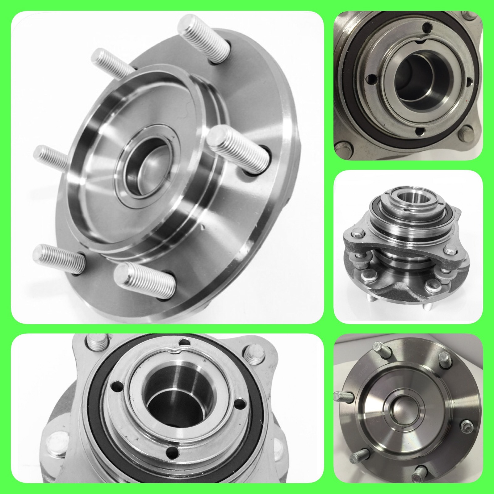 FRONT WHEEL HUB BEARING ASSEMBLY FOR 2003-2014 TOYOTA 4RUNNER 2WD-RWD 1 ...