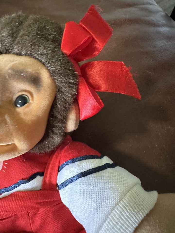 Vintage Hosung Plush Cheer Leader Monkey Puppet 1994 | eBay