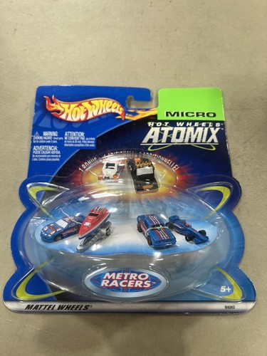 RARE Hot Wheels Atomix METRO RACERS Micro Vehicles, 2003 ~ NEW SEALED ...