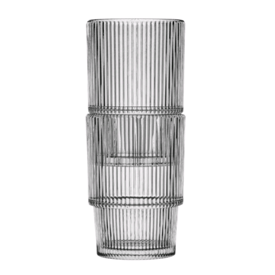 Anchor Hocking 15-piece Stackable Glass Drinkware Set Glasses Cups | eBay