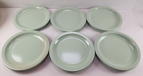 Texas Ware Mint Green Melamine (6) Bread 128 Plates Vintage Dishes Lot ...