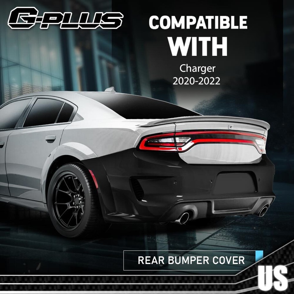 Fit For 2020-2023 Dodge Charger Rear Bumper Cover Fascia CH1100A56 ...