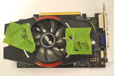 ASUS NVIDIA GeForce GTX 650 Graphics Card 2GB 1072 MHz HDMI DVI VGA ...