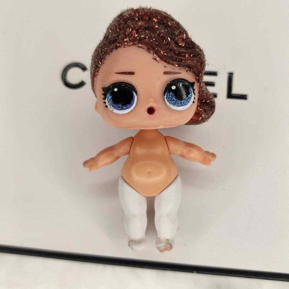 LOL Surprise POSH Bling Series GLITTER Doll #B-011 No Clothing White ...