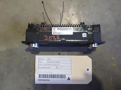 VOLKSWAGEN POLO HEATER/AC CONTROLS DIGITAL CLIMATE TYPE, 6R, 05/10-09/ ...