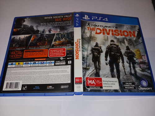 TOM CLANCY'S THE DIVISION (SONY PS4 GAME , MA15+) | eBay