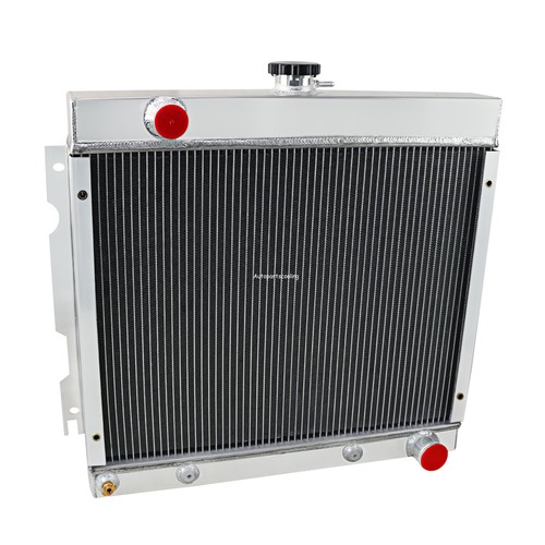 4 Row Radiator Fits 71 72 Dodge Dart Plymouth V8 Duster AT/MT Valiant 5 ...