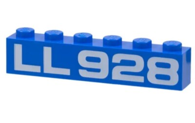 *NEW* Lego Space Blue LL928 Brick Galaxy Explorer 10497 Spaceship x 1 ...