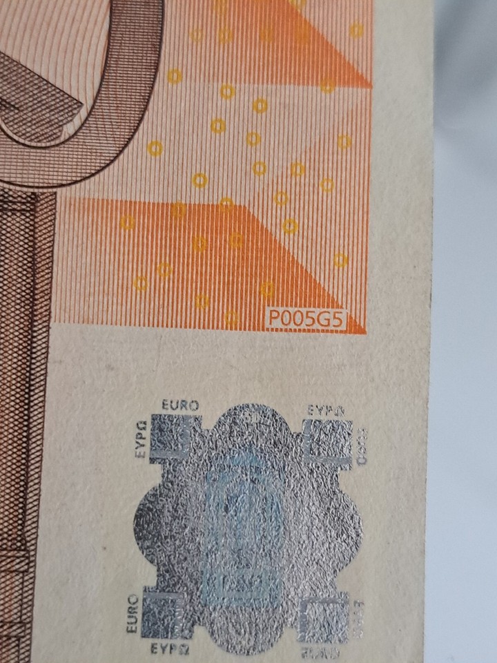 BANCONOTA BANKNOTE 50 EURO 2002 FIRMA DUISEMBERG 2002 PERFETTA SERIE X ...