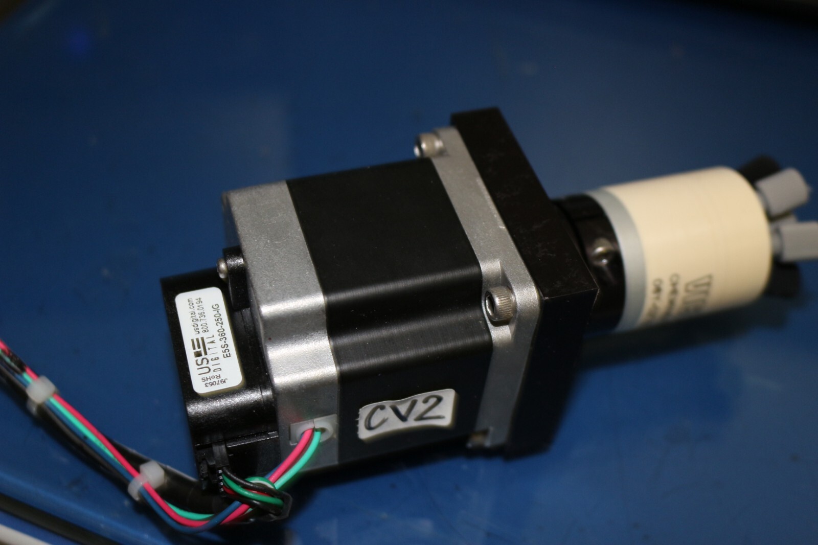 Vici Cheminert 08Y-0278L Valve Head (7 port) with Vexta Motor P0017 ...