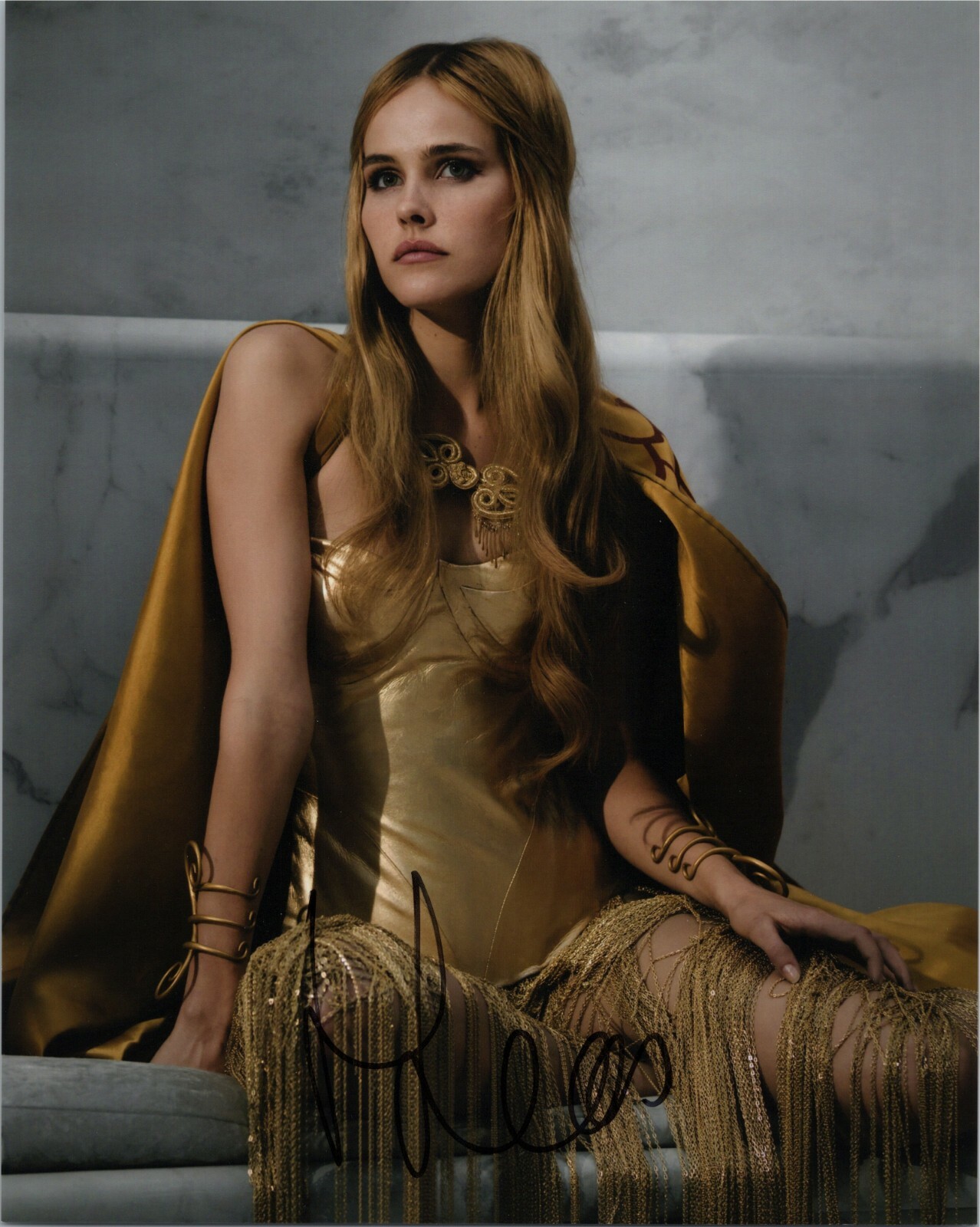 ~~ ISABEL LUCAS Authentic Hand-Signed "SEXY - Immortals" 8x10 Photo ...