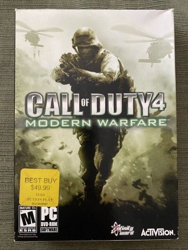 Call of Duty 4 Modern Warfare 4 (PC, 2007), Complete - Great Shape!! | eBay