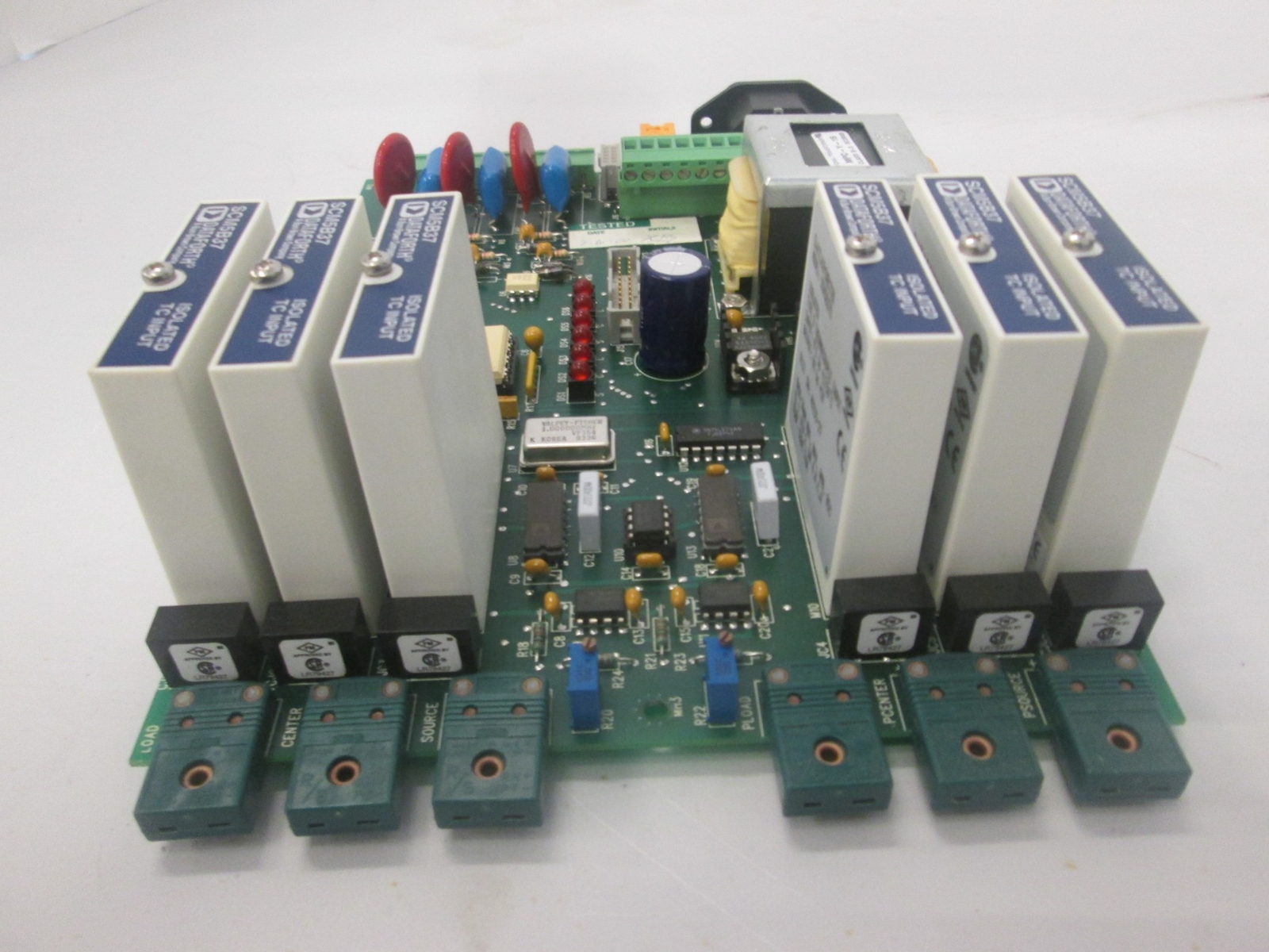 ICCI, 8002425, PCB Assy w/ 6 SCM5B37 Thermocouple Modules, Used | eBay