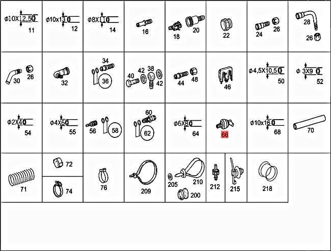 Genuine MERCEDES Fuel Tank Vent Valve 903 905 906 909 A124 C124 C140 ...