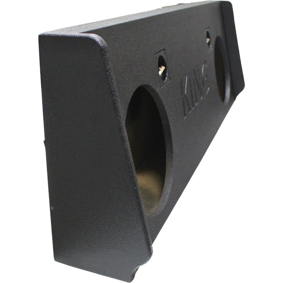 King Boxes Dual 12" 2007-2013 Chevy Silverado/GMC Sierra Crew Cab ...