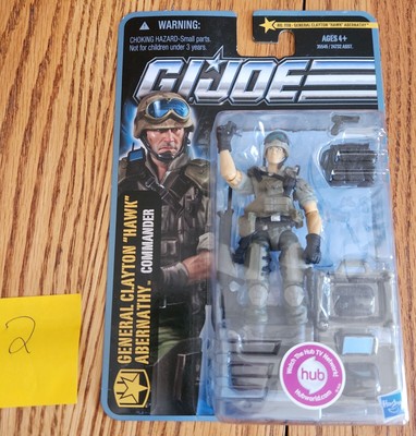 GI Joe City Strike Gen Clayton "Hawk" Abernathy Commander Hasbro On ...