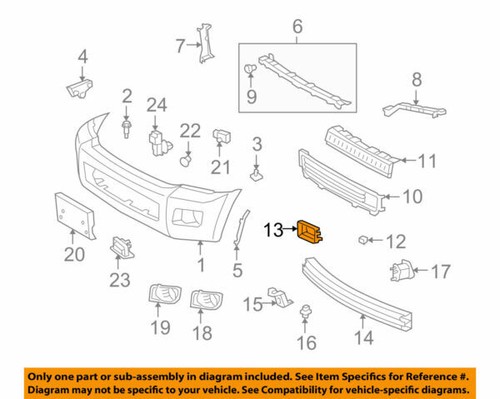52129-0C030 Toyota Cover, front bumper, lower 521290C030, New Genuine ...