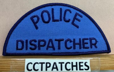 POLICE DISPATCHER BLUE SHOULDER PATCH | eBay