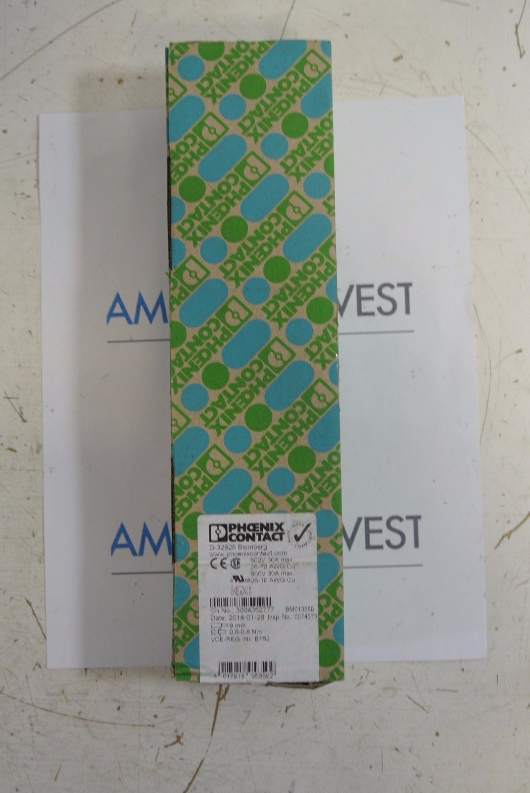 Phoenix Contact Terminal Block Cat Ut4-mtd for sale online | eBay