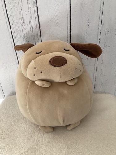 Miniso Life Soft Plush Stuffed Cuddly Round Dog Toy 10” | eBay