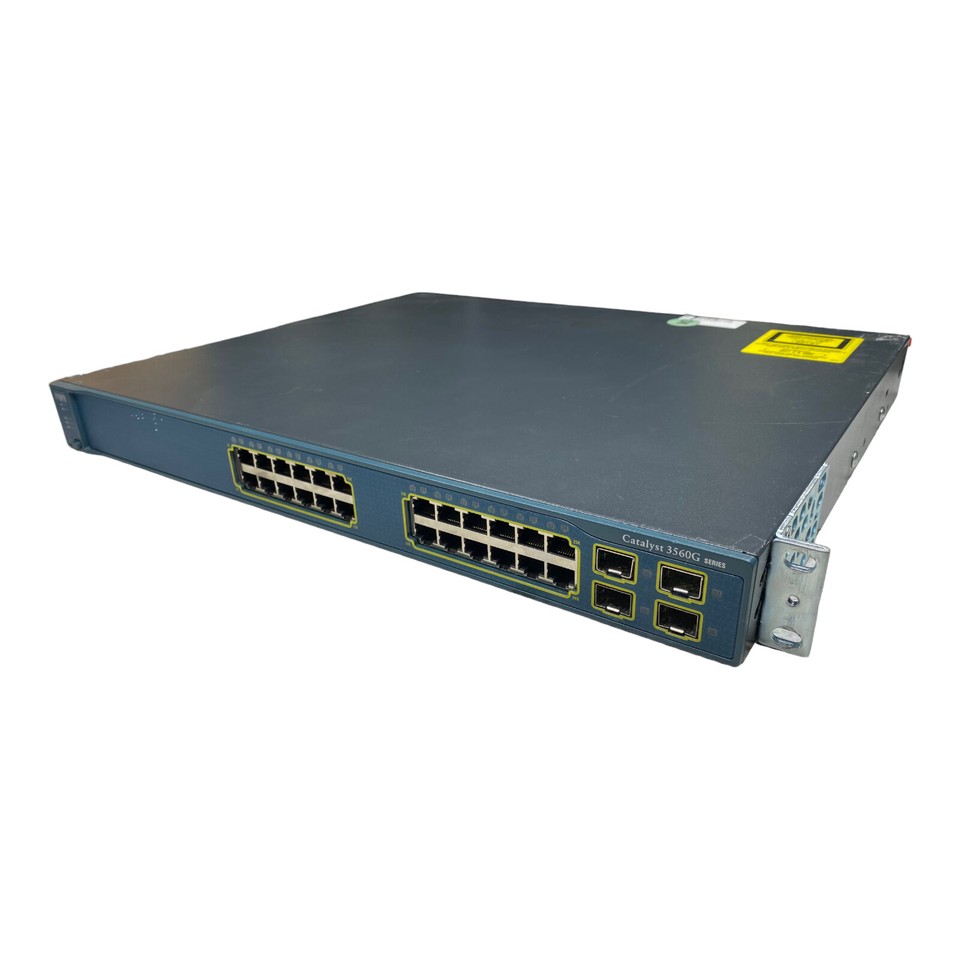 Cisco Catalyst 3560G WS-C3560G-24TS-E 24 Port Ethernet Network Switch ...