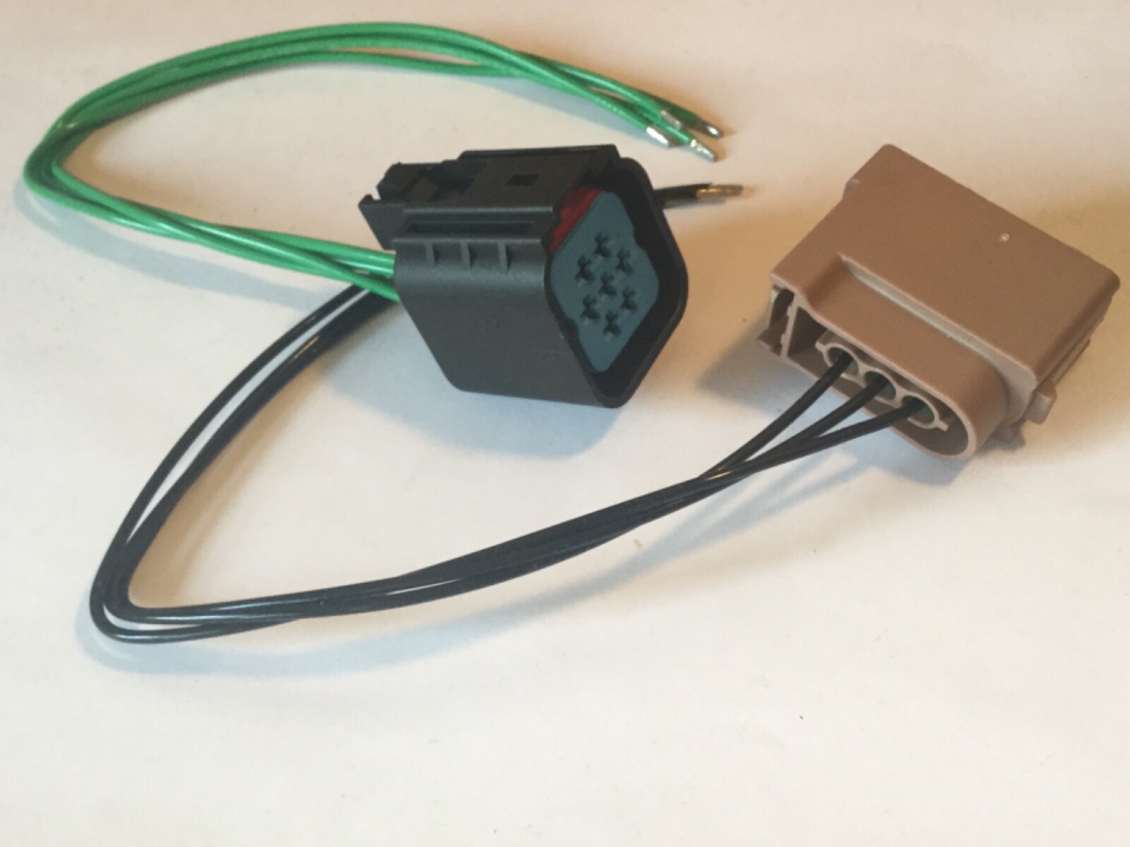 Connector Pigtail Set for 2011-14 Ford Edge Halogen Headlight 6-wire ...