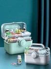 First Aid Kit Storage Box Medicine Box Folding Portable Family ...