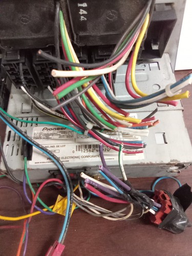 Bluebird School Bus Dash Panel With Pioneer Radio, Wiper Controls, 8way ...