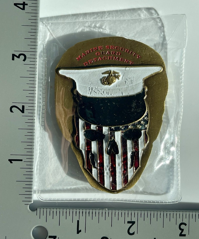 United Kingdom Marine Security Guard Coin - FBI DEA ATF HSI MSG USSS ...
