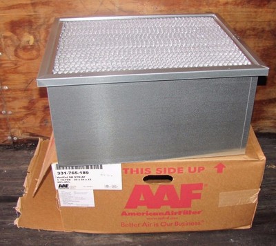 AAF VARICEL 331-765-189 80%-85% 20" X 24" X 12" EXTENDED SURFACE AIR ...