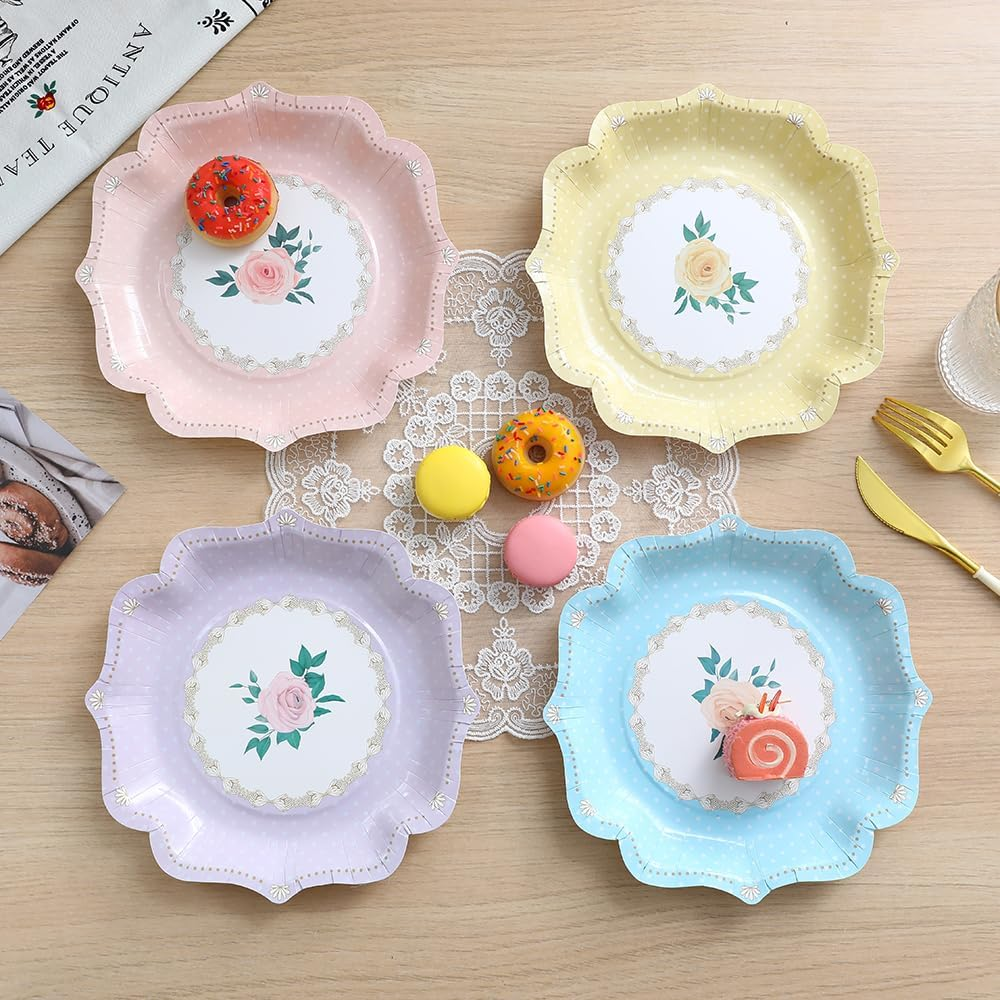 Vintage Paper Plates