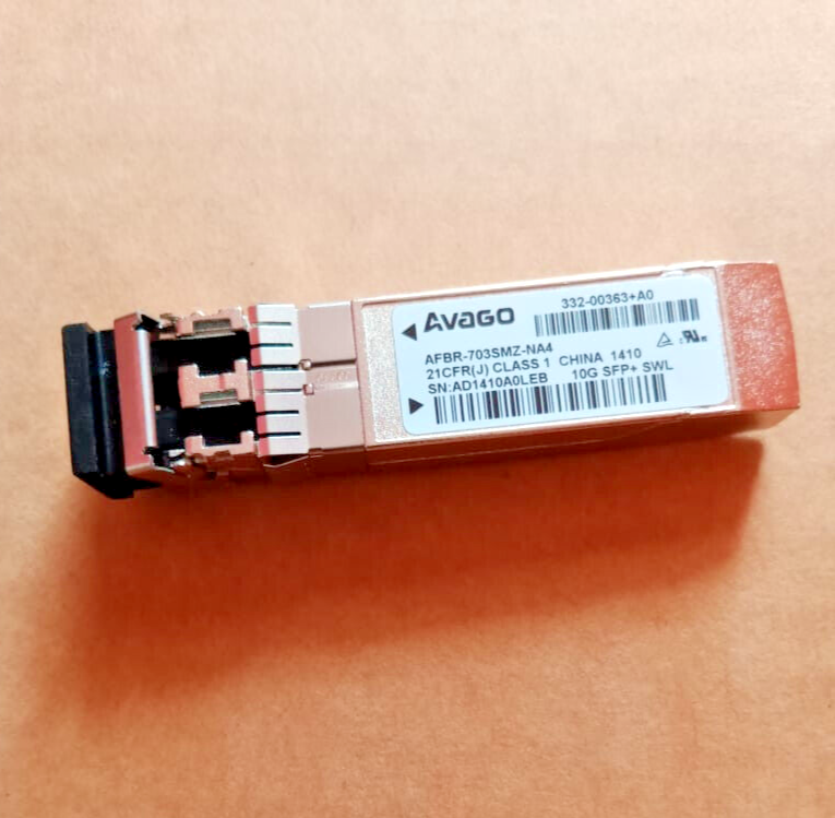 4Pcs Lot AVAGO AFBR-703SMZ-NA4 10G 850 SFP+ SWL MULTI-MODE LC ...
