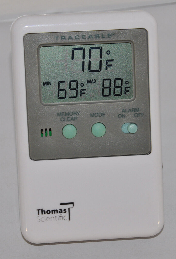 Thomas Scientific 9327L12 Traceable Thermometer ( F and C degrees ...