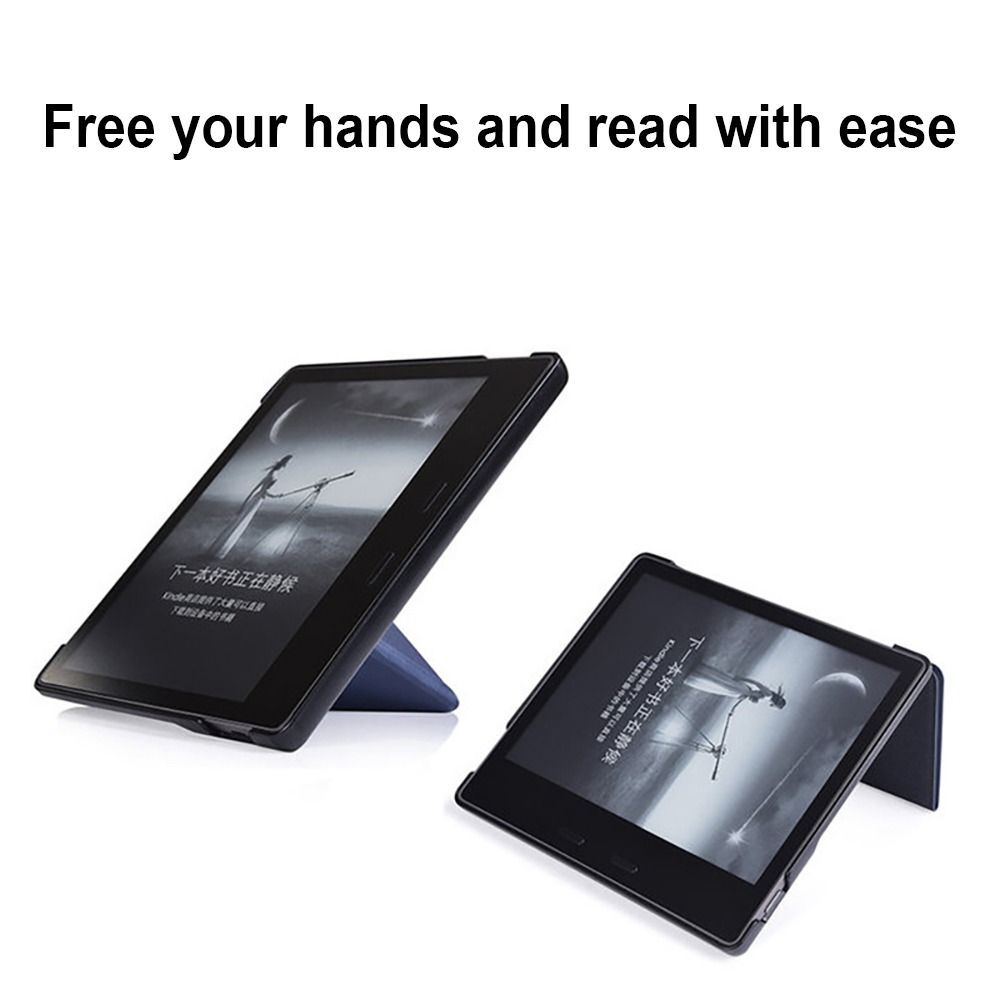 PU Leather Smart Cover 7 inch eReader Shell for Kindle Oasis 2/3 ...